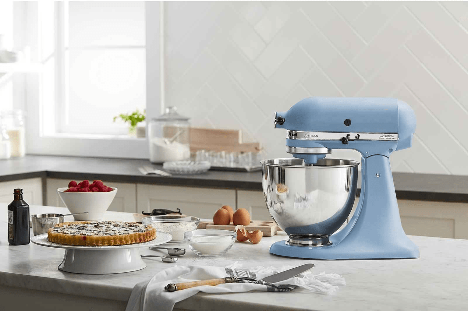 D/BATIDORA KITCHENAID ARTISAN AZUL CIELO MATE - Casa Magna